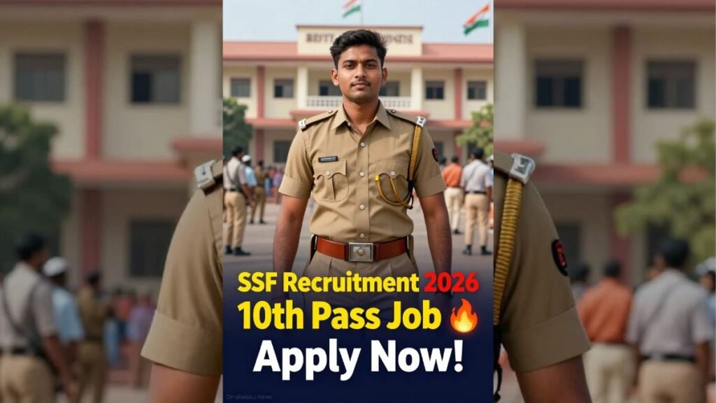 SSF Recruitment 2026: 10ನೇ ಪಾಸ್ ಅಭ್ಯರ್ಥಿಗಳಿಗೆ ಸರ್ಕಾರಿ ಉದ್ಯೋಗ | 10 ...